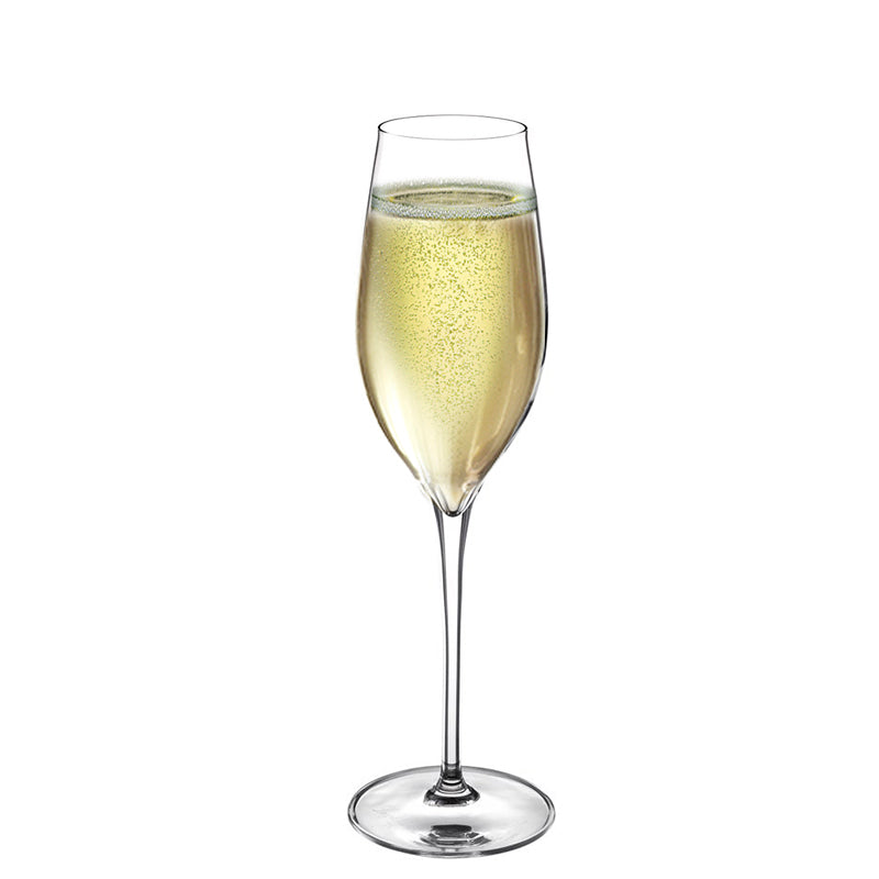 Vinea Calice Flute 20 cl In Vetro Set 6 Pz – Bormioli Luigi